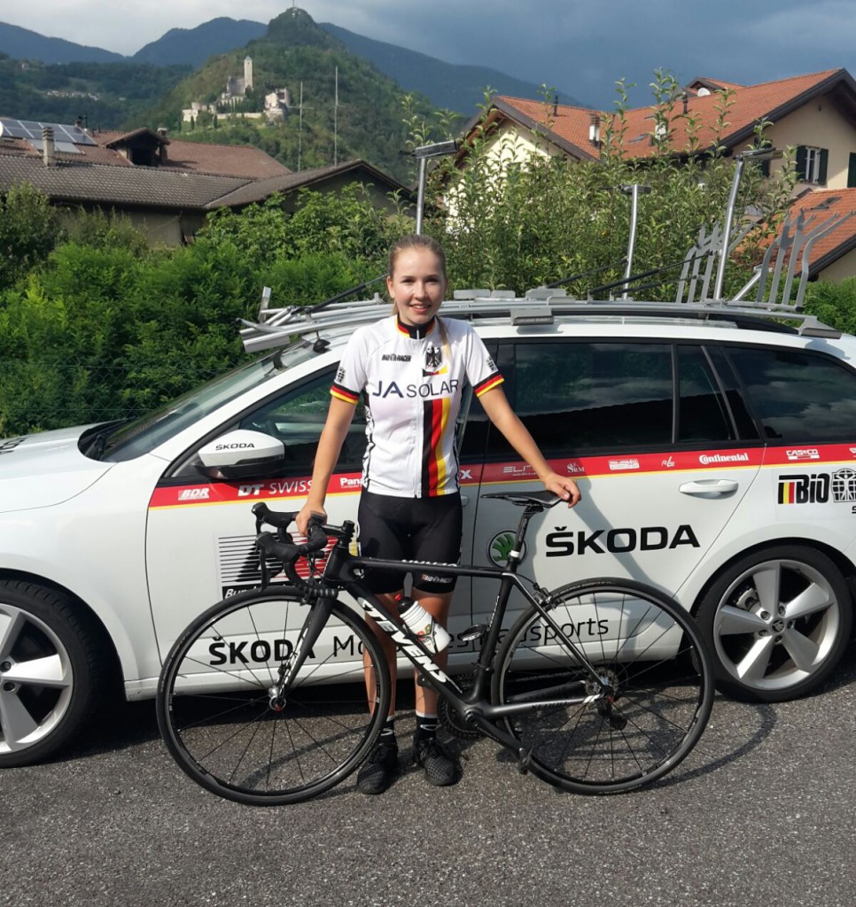 Anna Zdun zeigt gute Leistung im Nationaltrikot – Radsport SAH