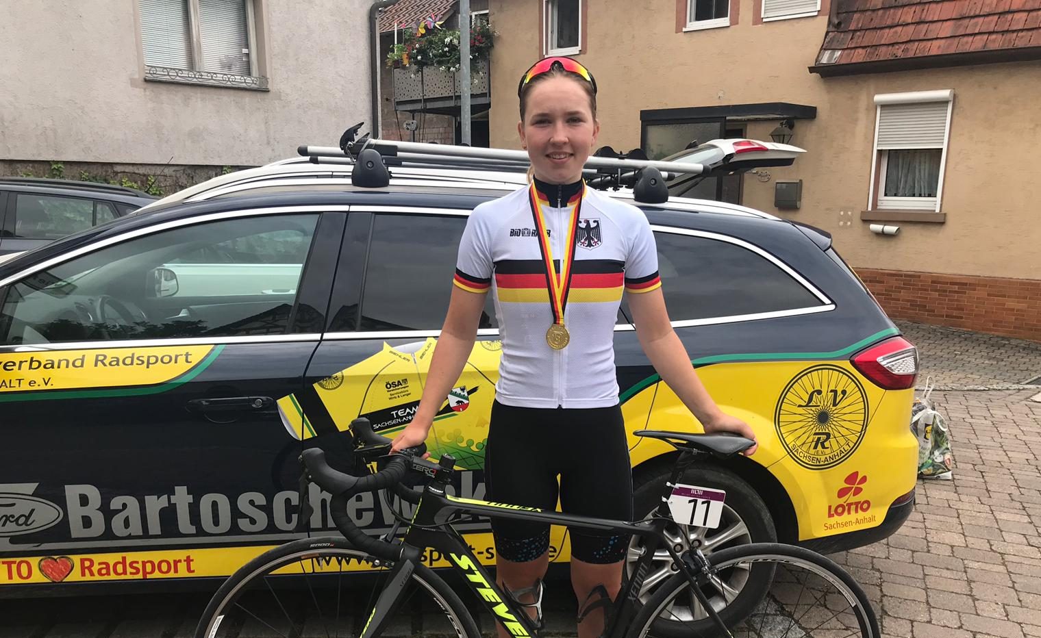 Radrennsport: Anna Zdun gewinnt deutsche U19-Bergmeisterschaft ...