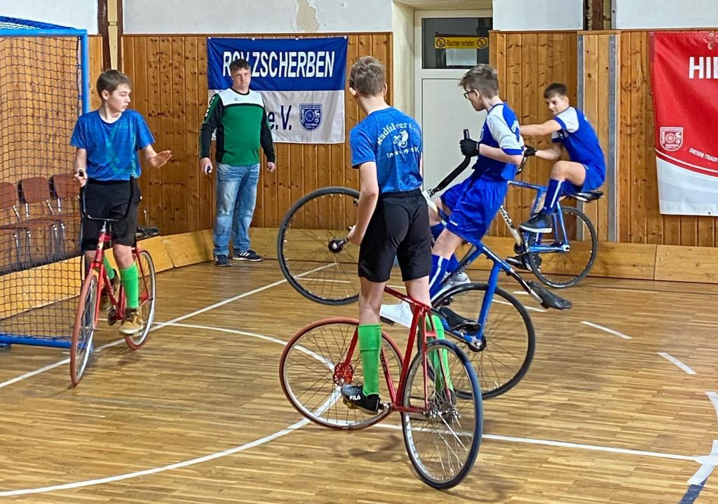 Radball: Zscherben gelingt das U15-Landesdouble – Radsport SAH